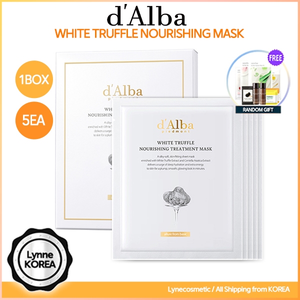 D'alba White Truffle Double Mask Pack Nutritive / Hydration 1box ...