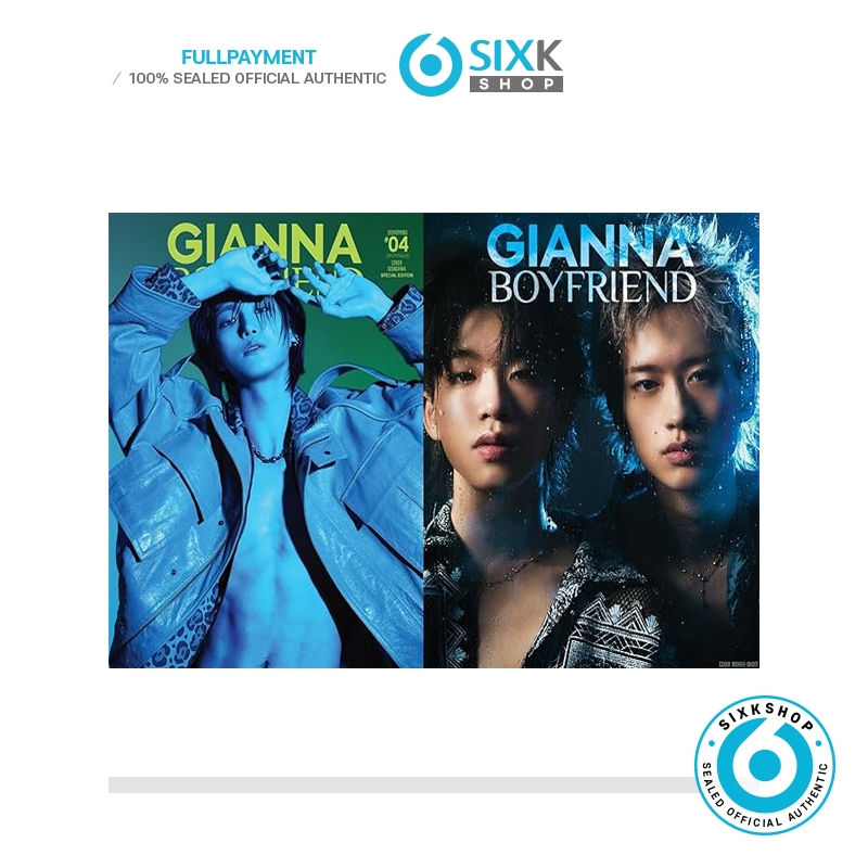 GIANNA BOYFRIEND Magazine (Japan) - ateez SEONGHWA Cover (APR issue 2024) | Shopee Malaysia