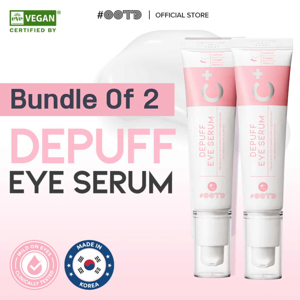 [Bundle] [OOTD Beauty Official] Depuff Eye Serum 30g : Caffeine ...