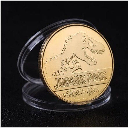Jurassic Park Dinosaur Commemorative Coin | Shopee Malaysia