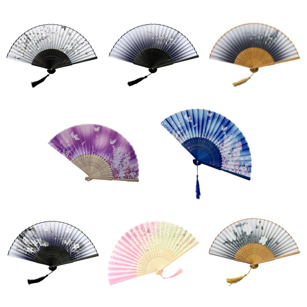 Korean Traditional Folding Fan | Shopee Malaysia