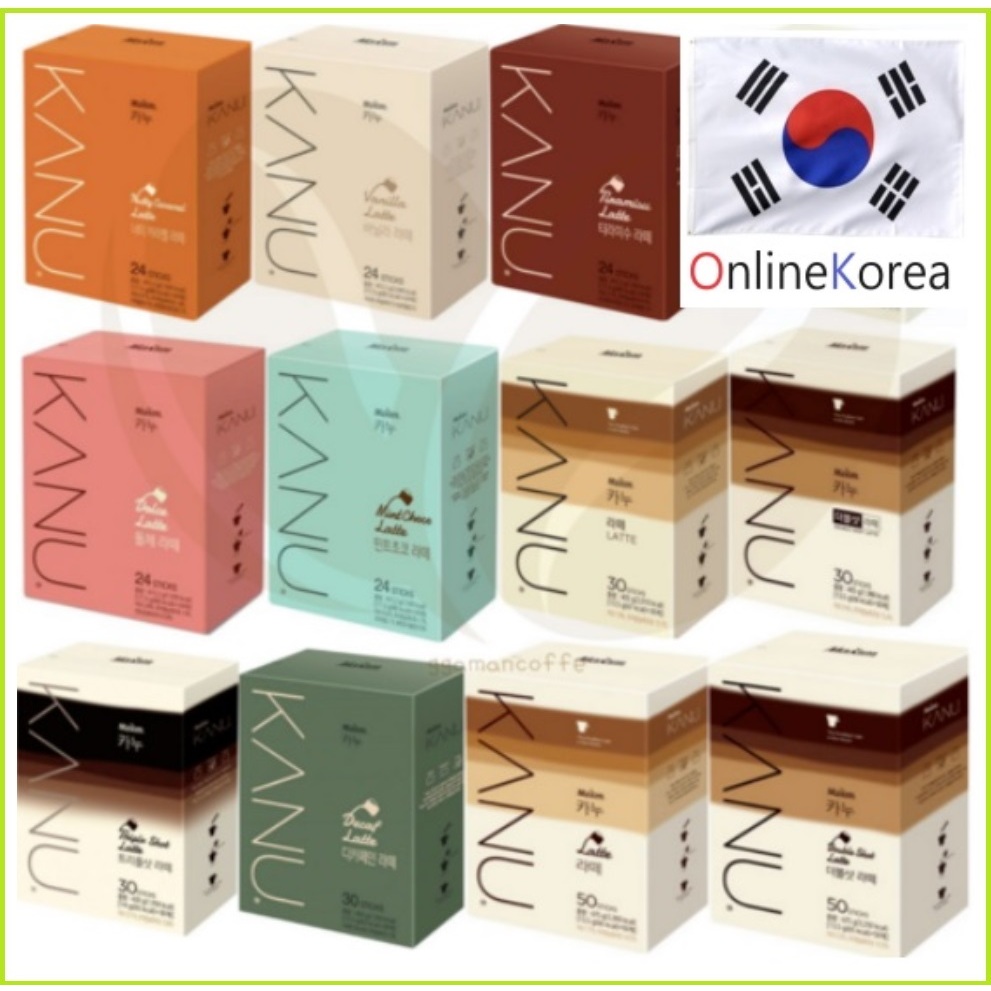 Kanu Cafe Latte Americano Collection 5T Instant no box Coffee Stick ...