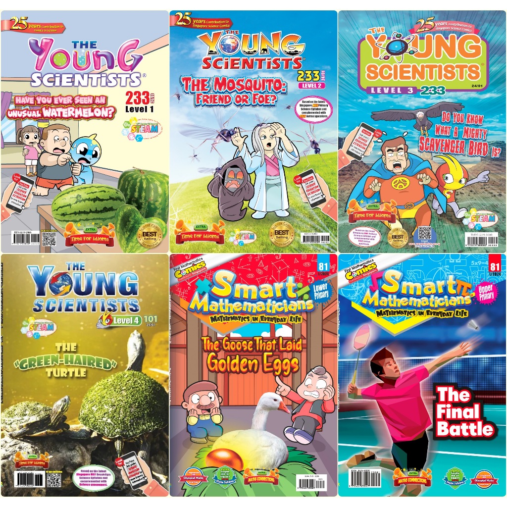 Young Scientists 2024 Level 1,2,3 and 4, Smart Mathematicians, best ...