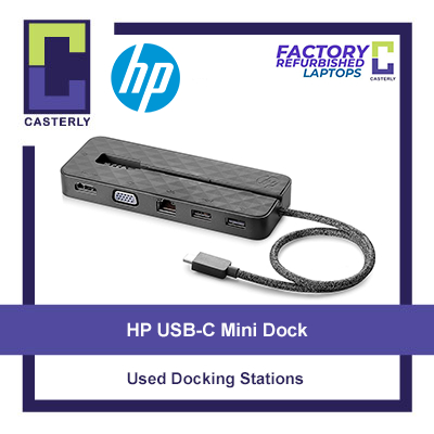[Used] HP USB-C Mini Dock | Docking Station | USB C | VGA | HDMI ...