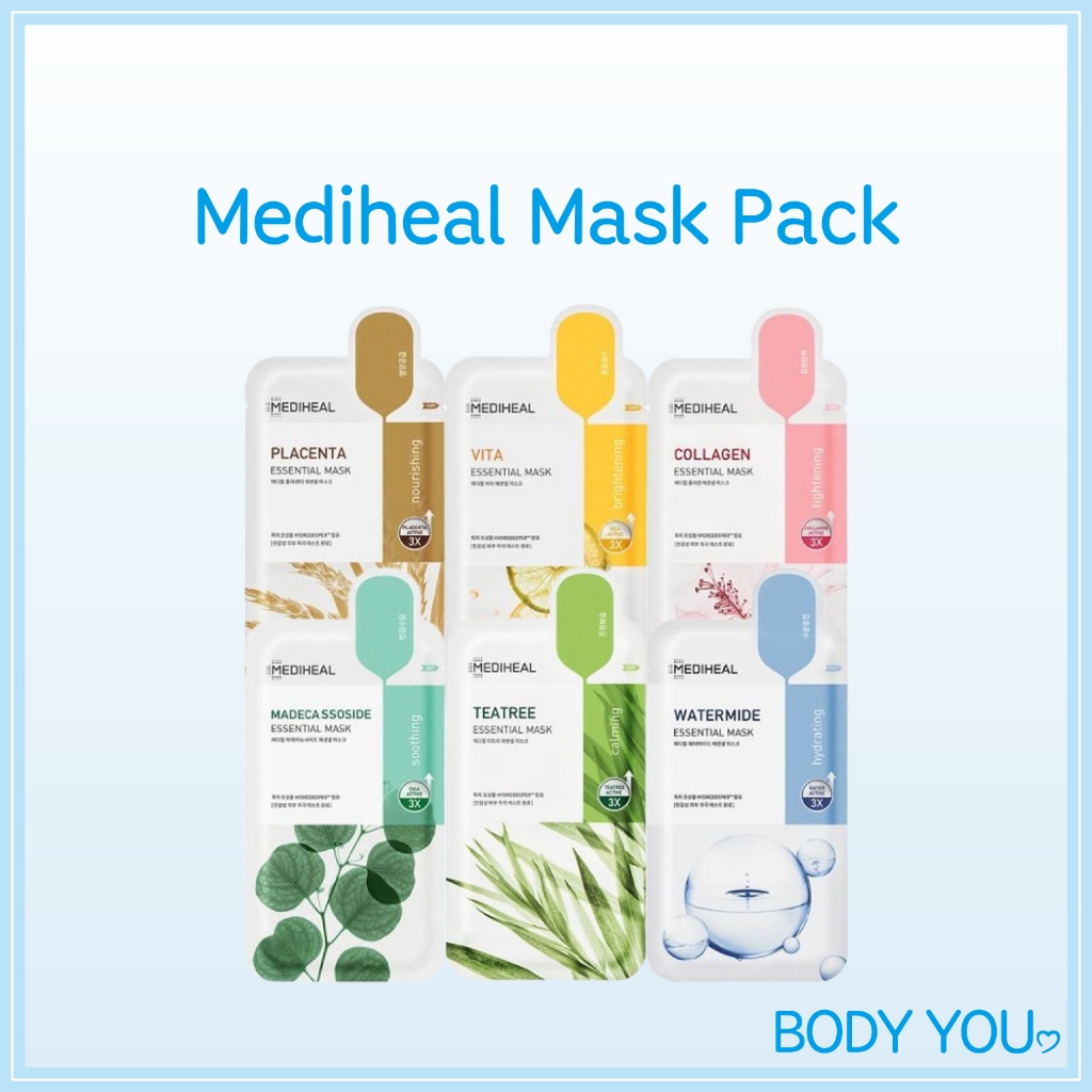 [Mediheal] Mask pack, 2023 NEW Essential Mask Pack Healing Line x 10 ...