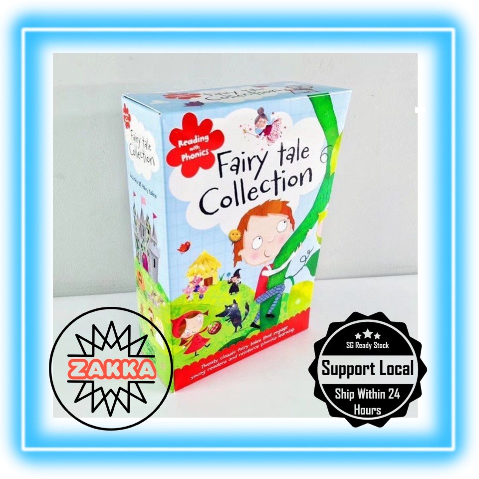 Reading with Phonics Classic Fairy Tales (20 Books) | Shopee Malaysia