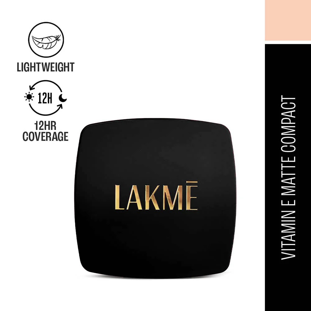 Lakme Forever Matte Compact Natural Pearl - 9g | Shopee Malaysia