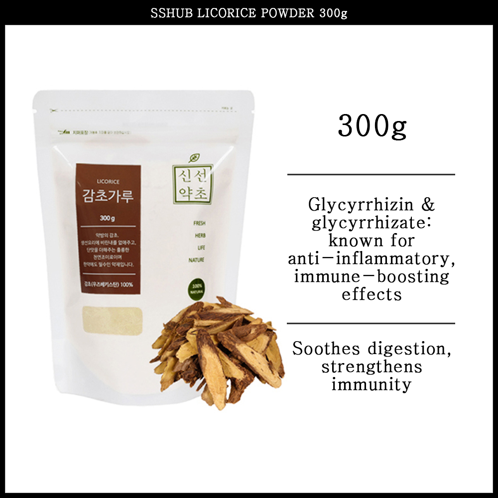 licorice powder 300g | SSHUB Herbal Digestive Aid Immune stomach Health ...
