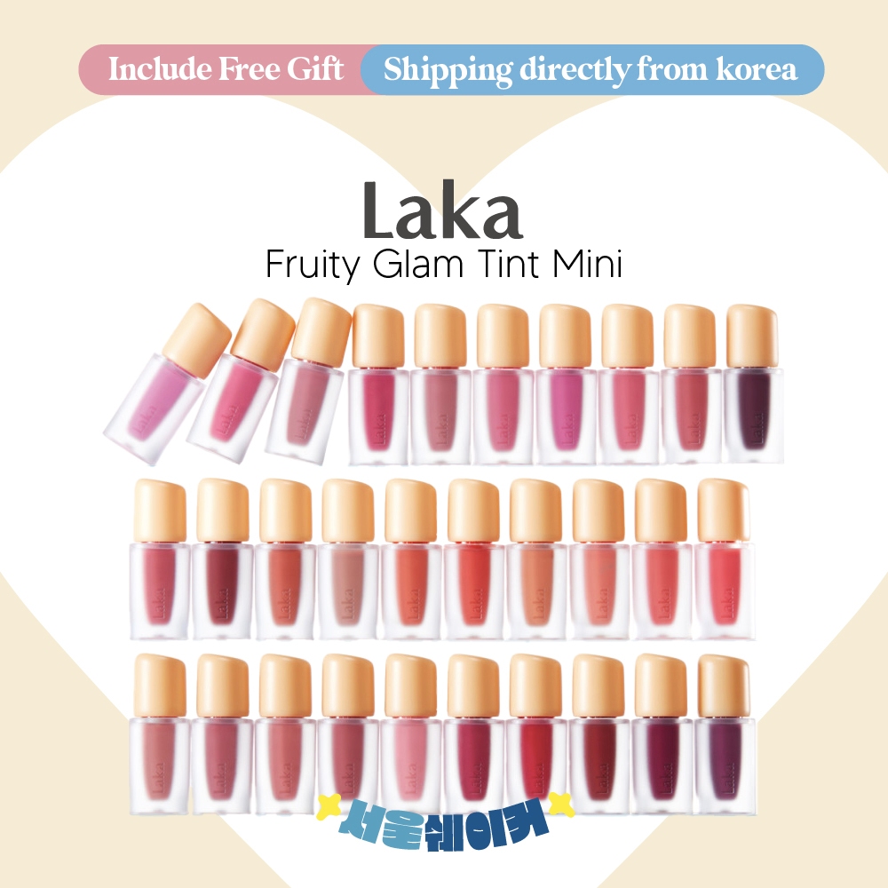 [Laka] Fruity Glam Tint Mini 1.9g (30shade) | Shopee Malaysia