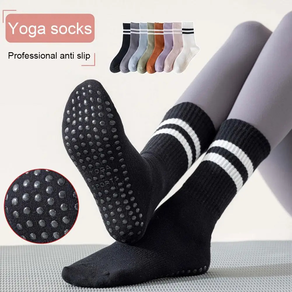 Muuv-It Women Anti-Slip Sock trampoline Yoga Sock Cotton Breathable ...