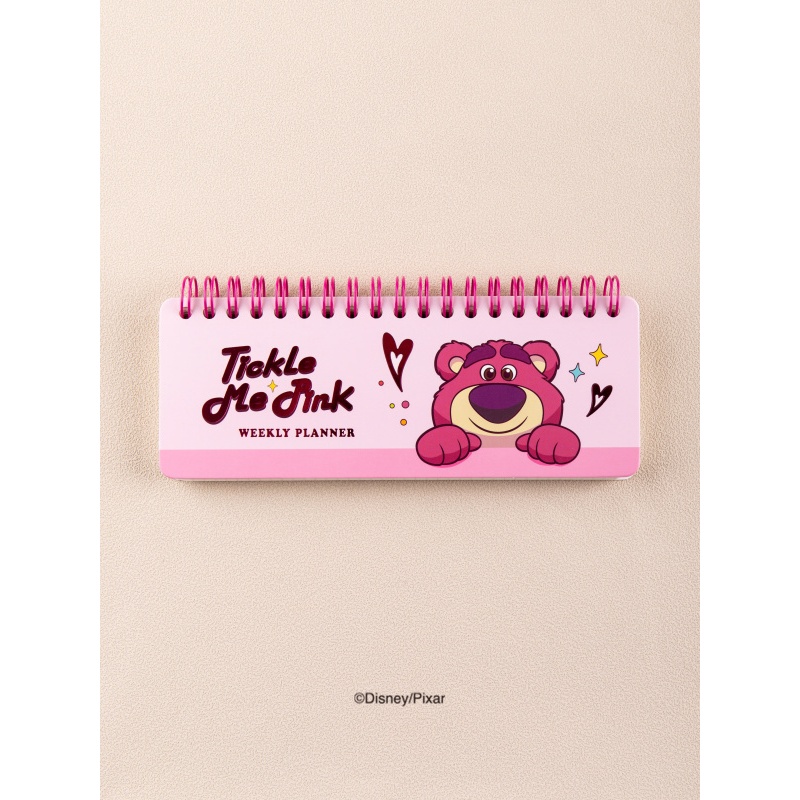 Daiso Korea Pixar Toy Story Weekly Planner Portable Undated Lotso ...