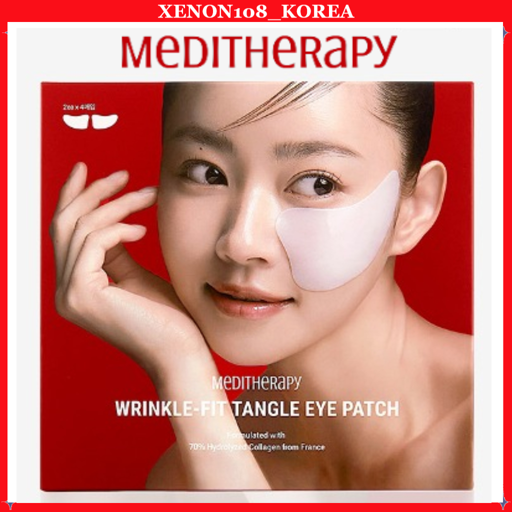 MEDITHERAPY Wrinkle-Fit Tangle Collagen Eye Patch 1BOX (4 pouches) | Shopee Malaysia