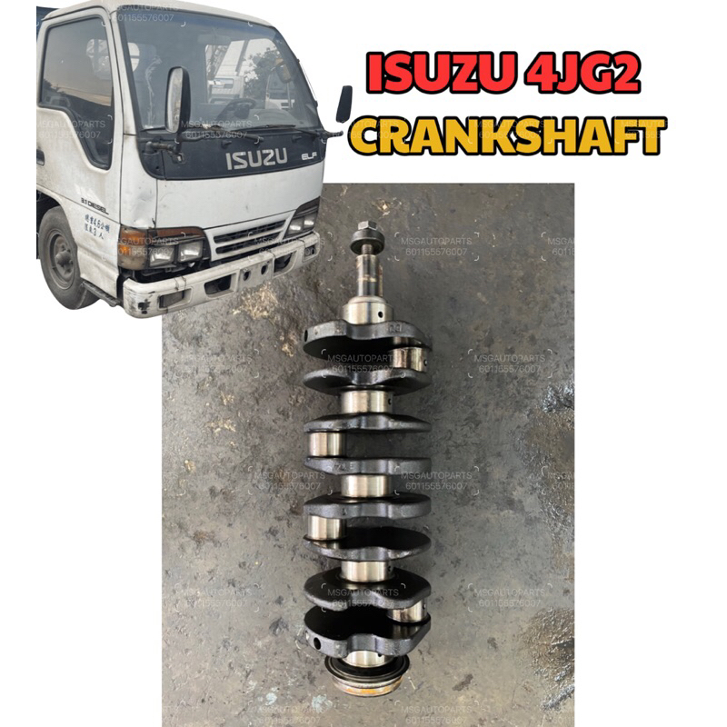 ISUZU 4JG2 CRANKSHAFT HALFCUT USED | Shopee Malaysia