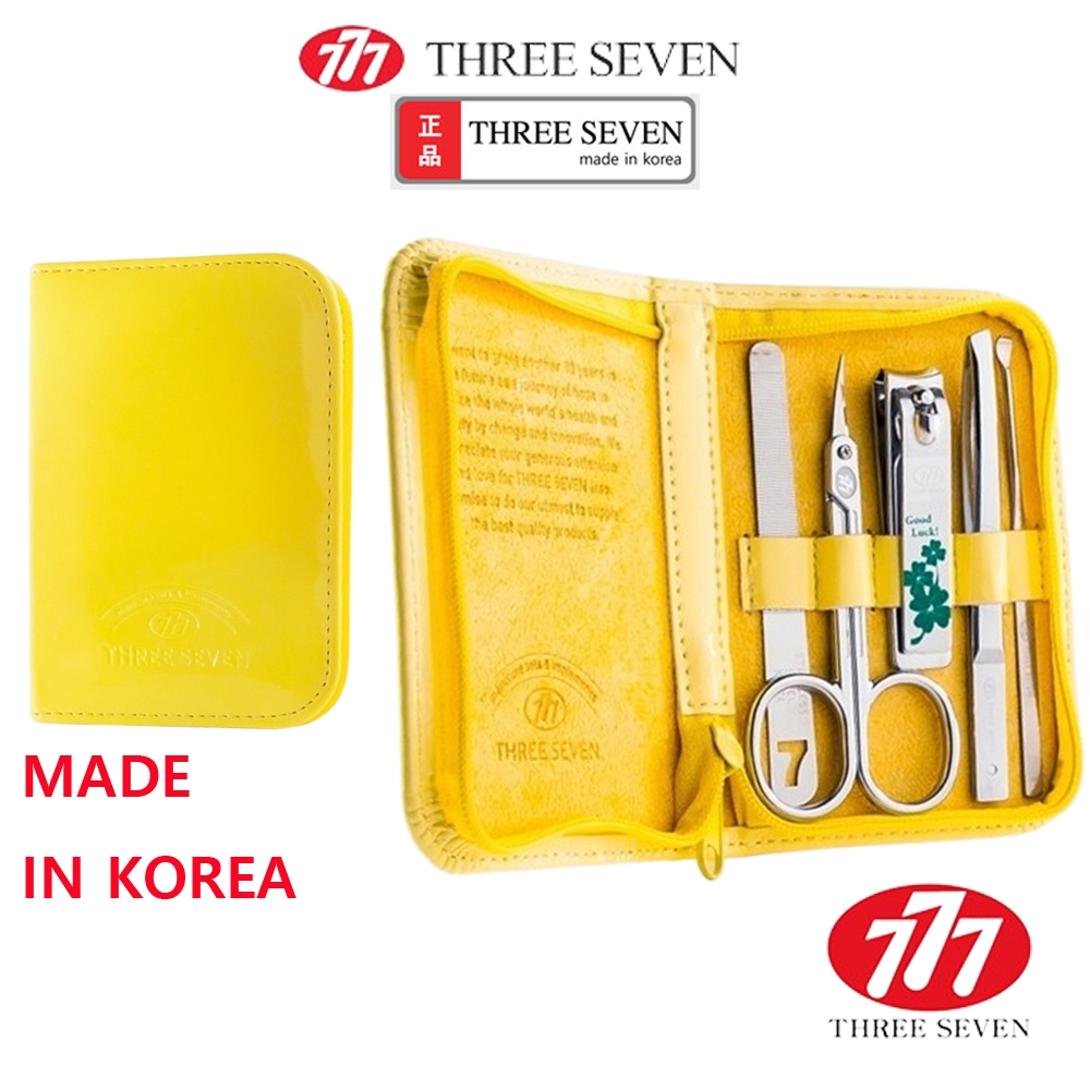 Korea 777 Three Seven Nail Clipper Manicure Set TS-05C Made In Korea ...