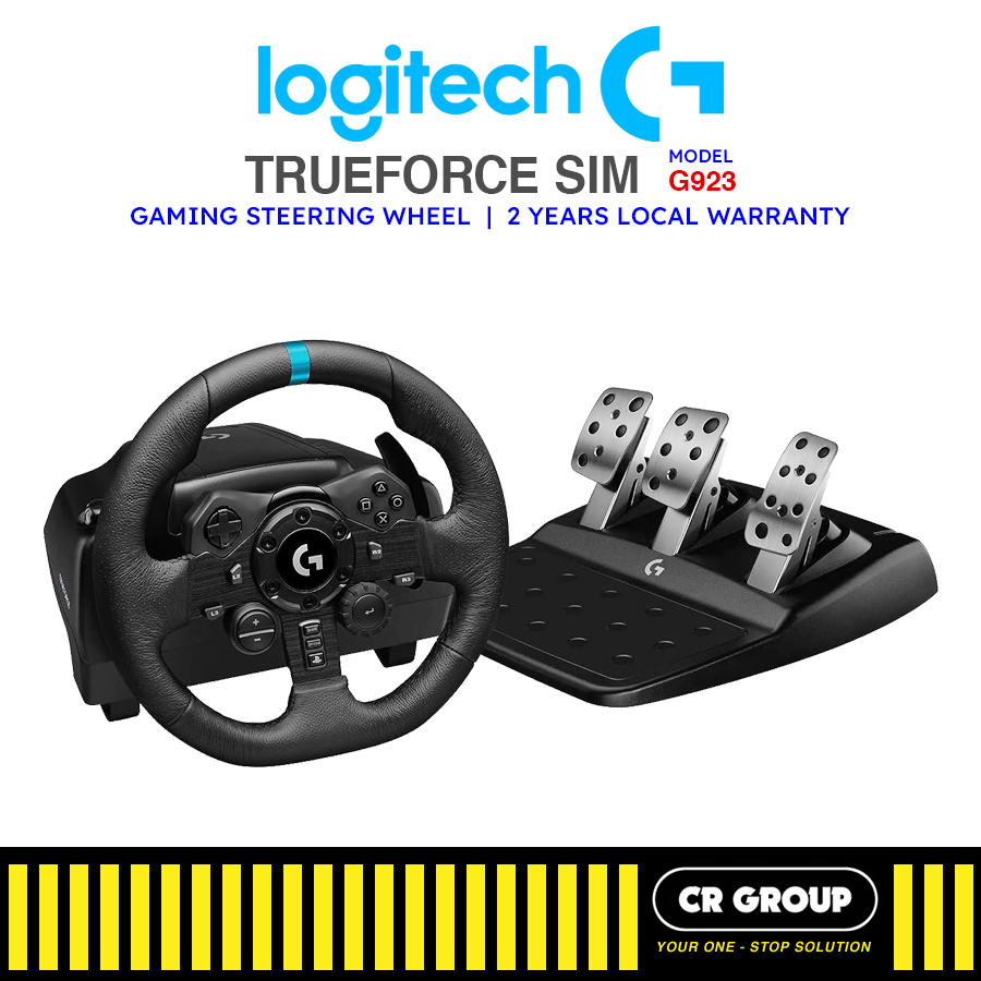 Logitech G923 TRUEFORCE 2.3Nm Sim Racing Wheel For Xbox, Playstation ...