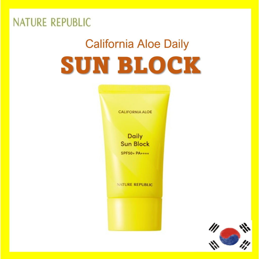[NATURE REPUBLIC] California Aloe Daily Sun Block Spf50+pa++++ 57ML ...