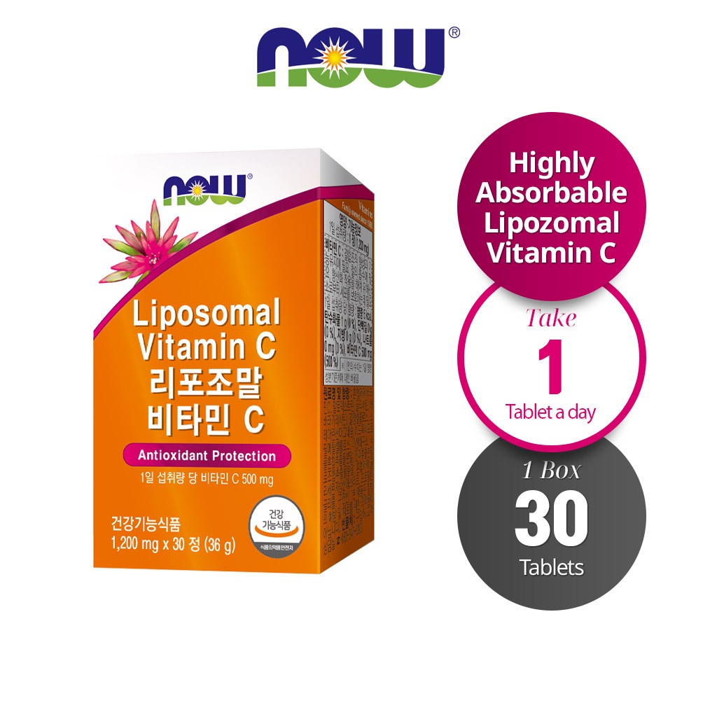 Now. Liposomal Vitamin C 30 Tablets (EXP : 13-02-2026) | Shopee Malaysia