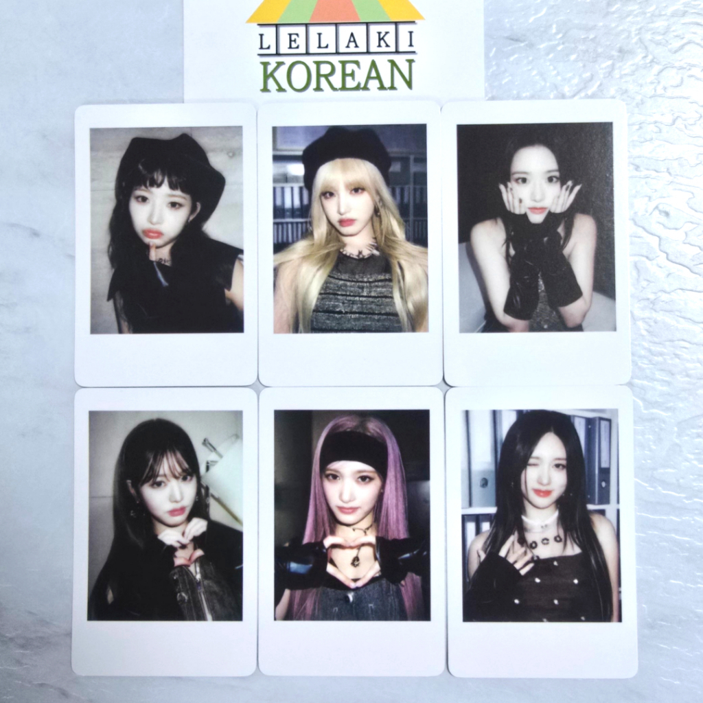 IVE -3rd EP Album [ IVE EMPATHY ] withmuu LUCKYDRAW Polaroid | Shopee Malaysia