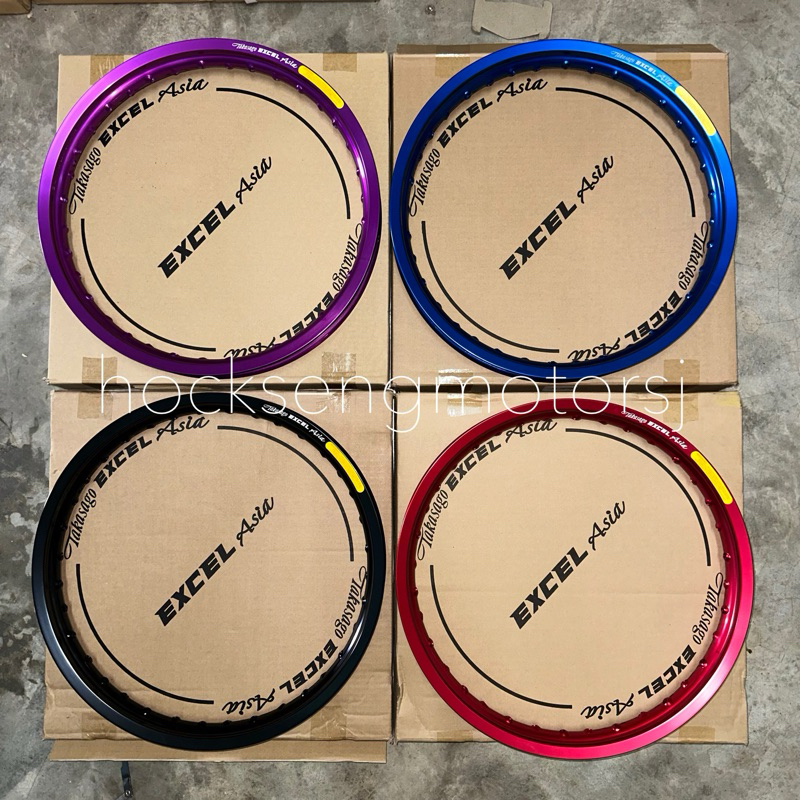 TAKASAGO EXCEL RIM ASIA 100%ORI(18X1.60)(17X140)(17X160)SATU HARGA SATU ...