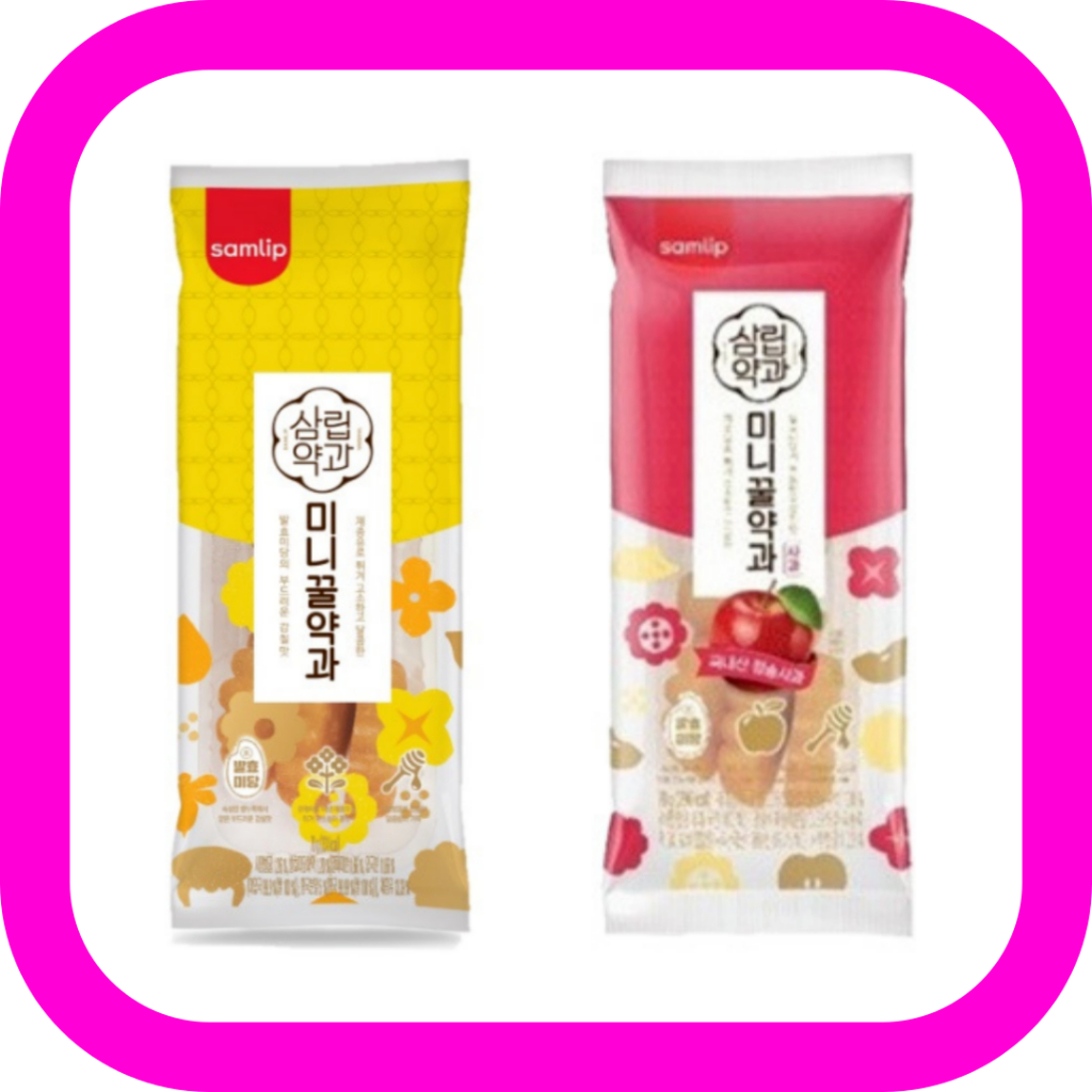 [Samlip] Mini Honey Yakgwa 70g / Korean Traditional Sweets / Korean ...