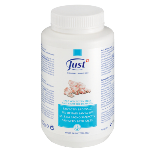 Original [Swiss JUST] San'Active Bath Salt 500g (Made in Switzerland ...