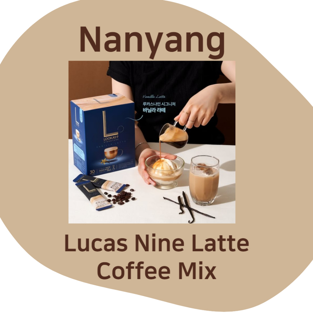 Namyang Lucas Nine Latte , coffee mix - Original,Vanilla, Double Shot ...