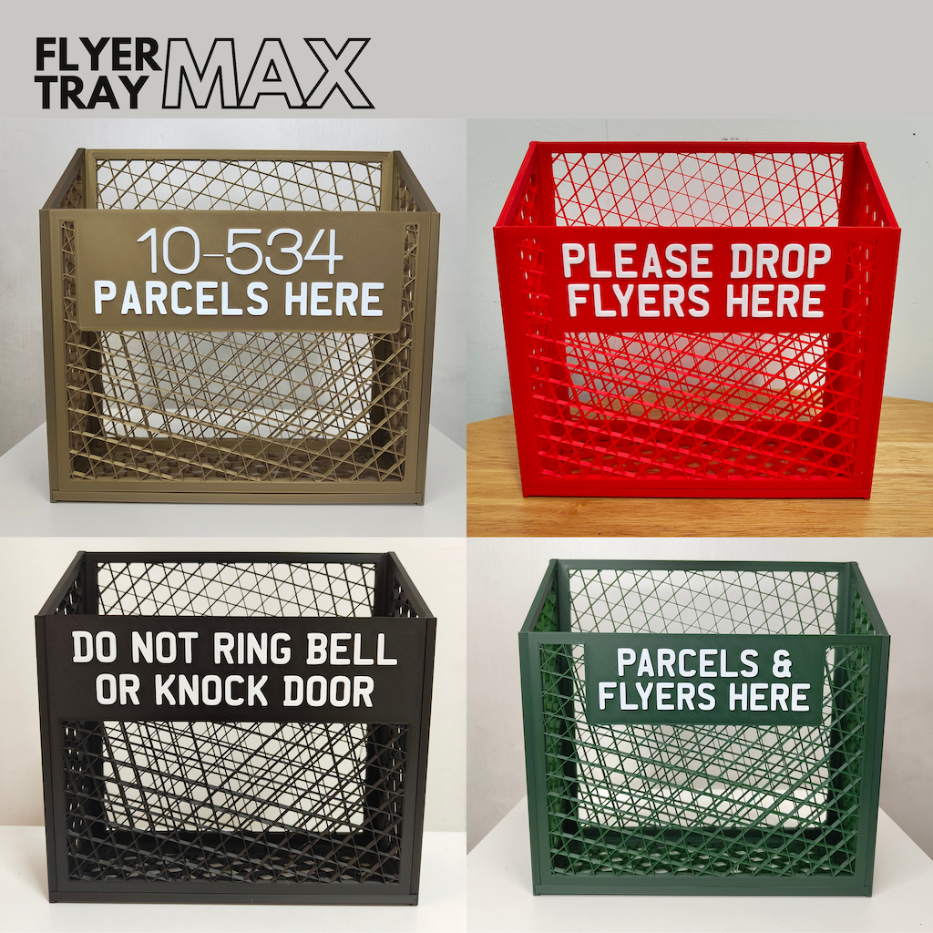 [ Made] HDB Flyer Tray MAX - Leaflet | Brochure | Parcel Box | Holder ...