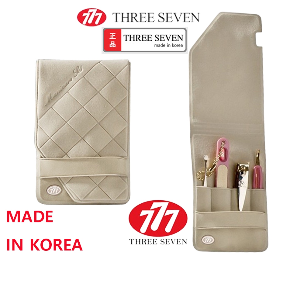 Korea 777 Three Seven Nail Clipper Manicure Set TS-86G Made In Korea ...