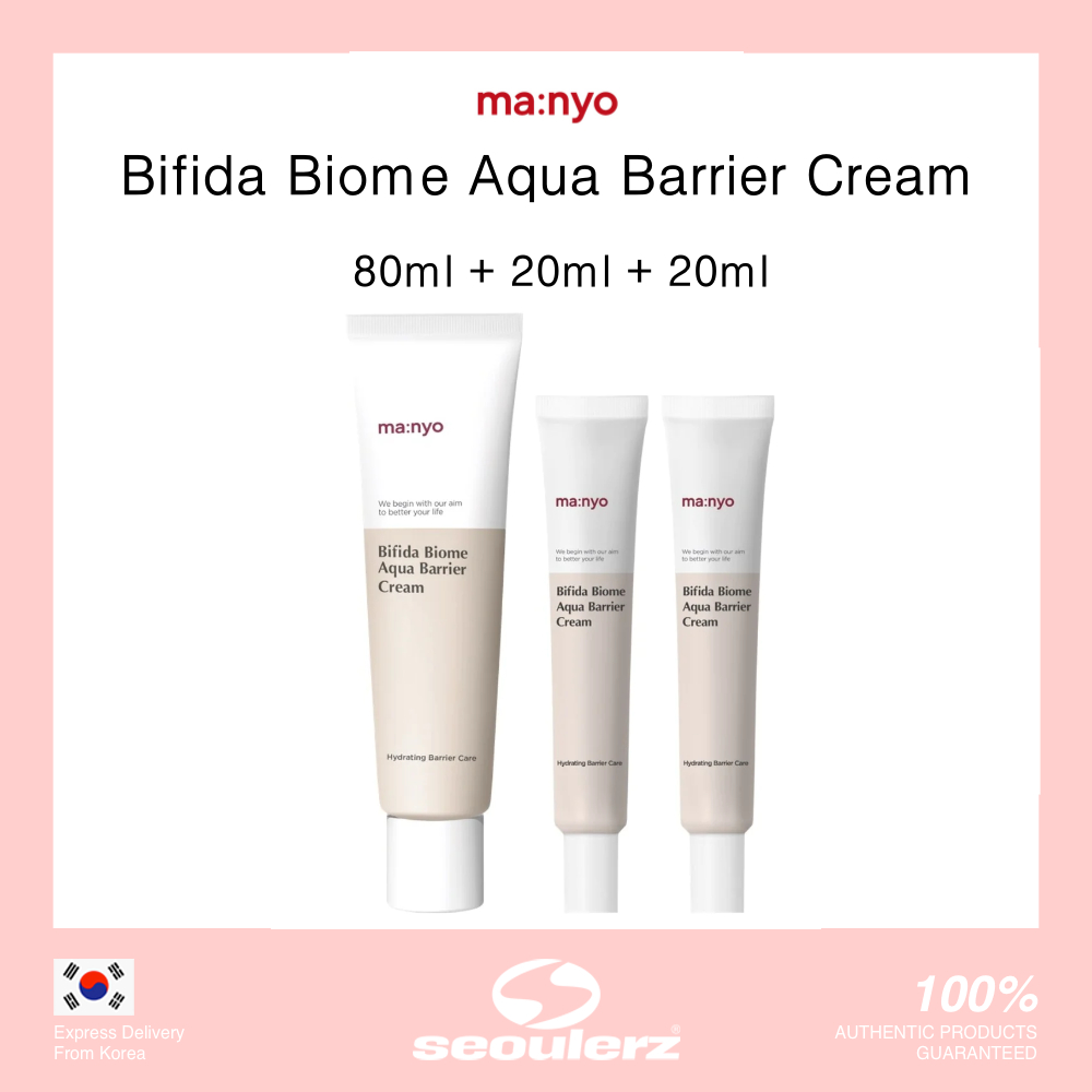 [Manyo] Bifida Biome Aqua Barrier Cream 80ml + 20ml + 20ml | Shopee Malaysia