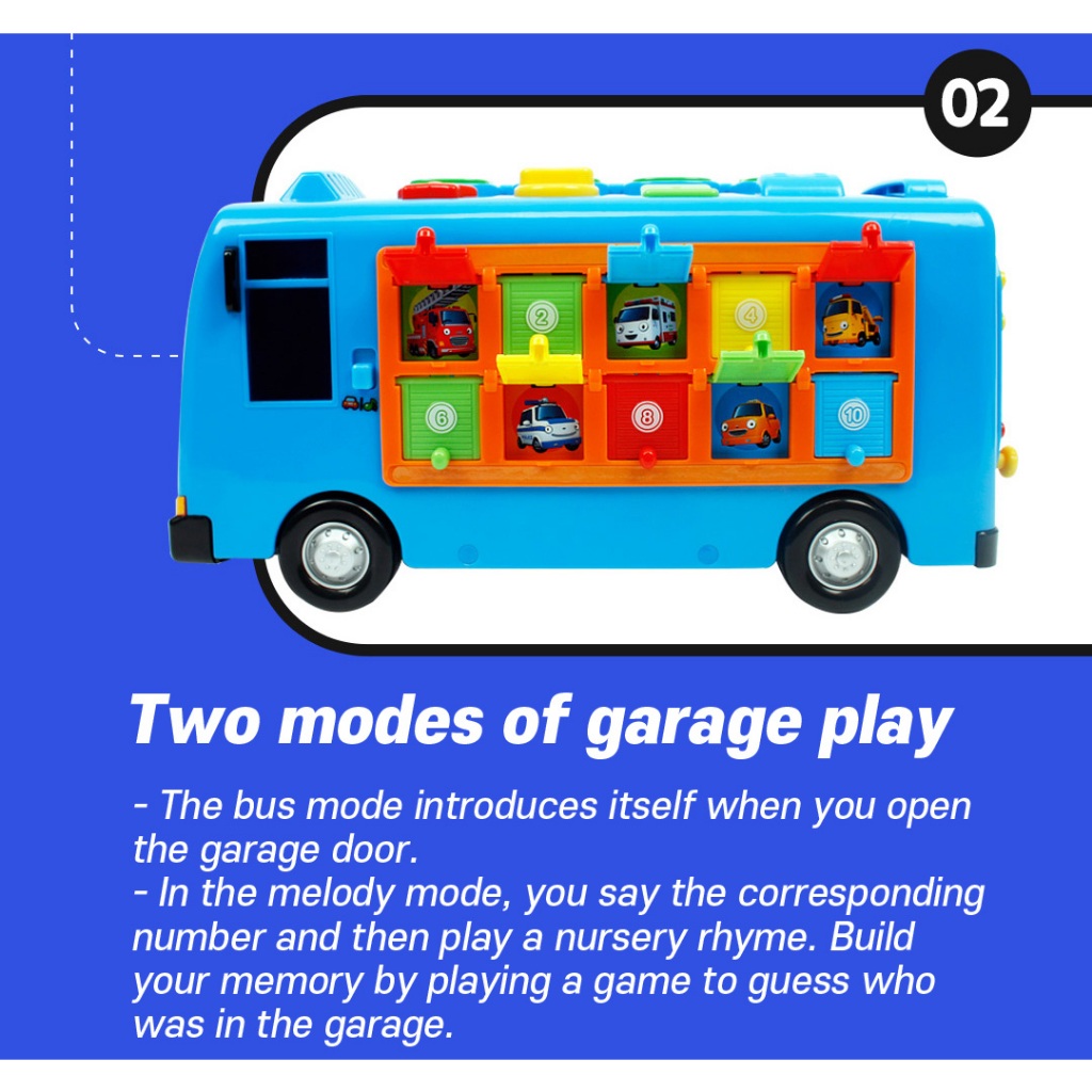 The Little Bus Tayo Smart Tayo Toddler Educational Korean Anime Tayo