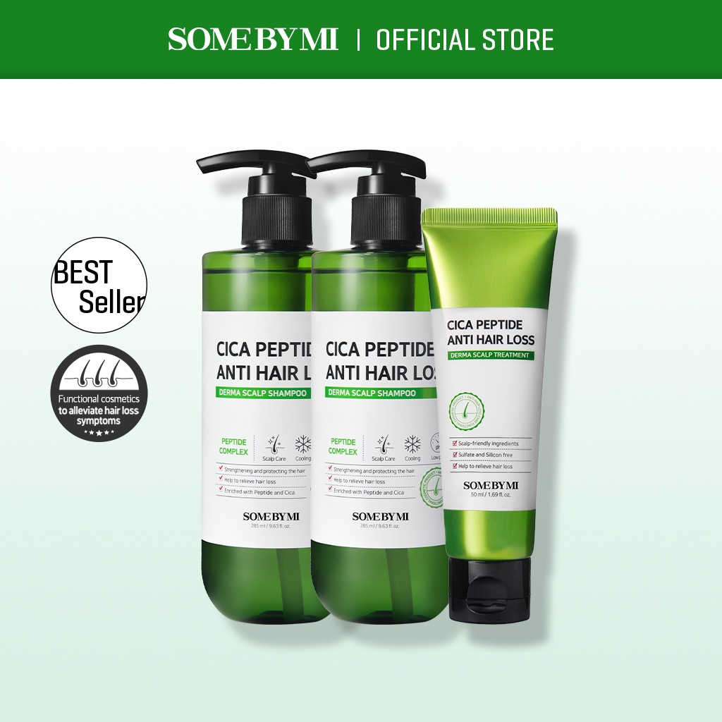 [SOME BY MI] Cica Peptide Anti Hair Loss Derma Scalp Shampoo 285ml ...