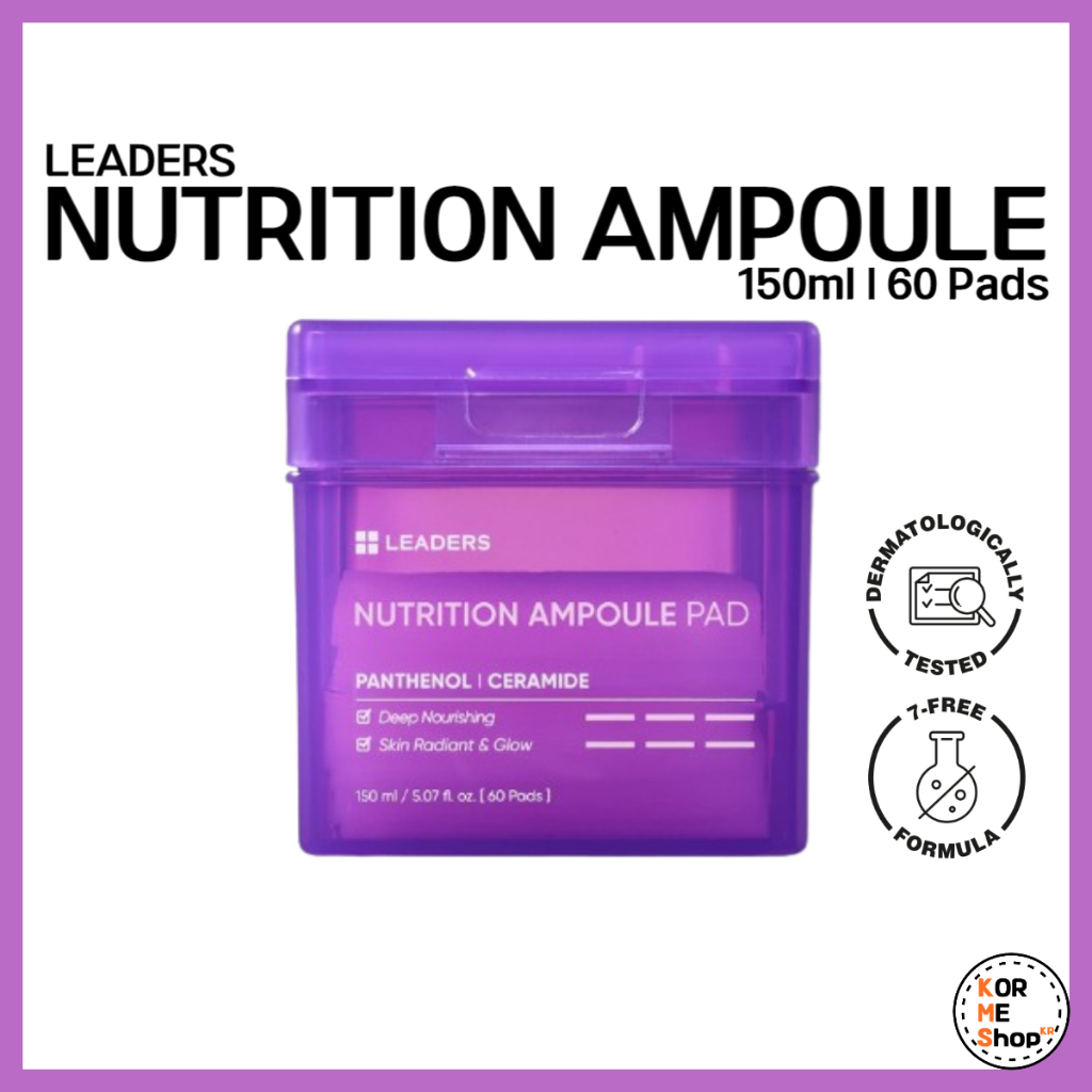 LEADERS Nutrition Ampoule | Moisture Skin Glow Pad | Daily Treatment ...