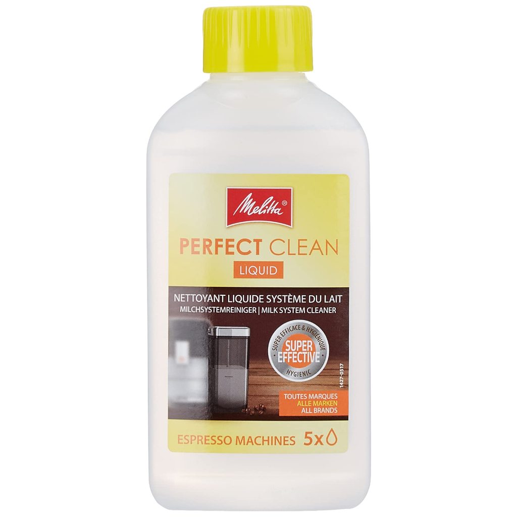 Melitta Perfect Clean Milk System Cleaner 250ml/bottle Natural Liquid ...