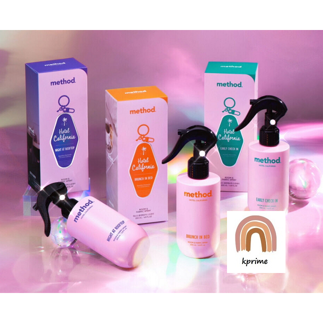 [KPRIME] METHOD New Premium Room & Fabric Spray 200ml / 3 types ...