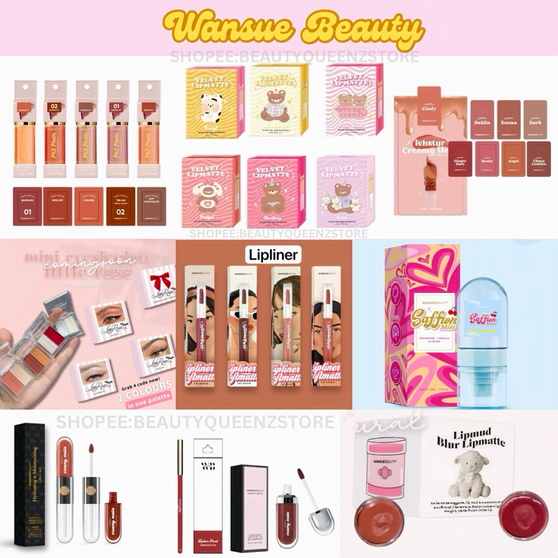 WANSUE CREAMY MATTE LIPMATTE | LIQUID MATTE | WANSUE VELVET LIPMATTE ...