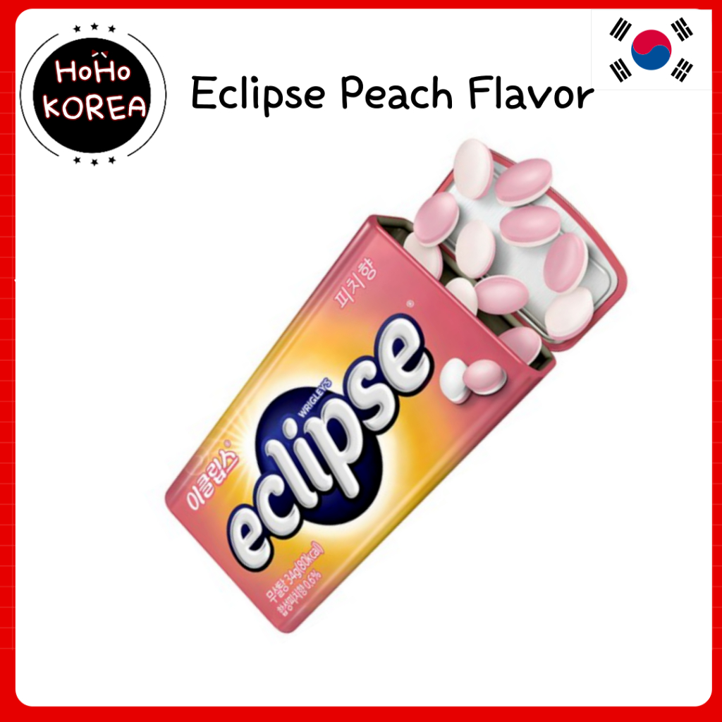 Eclipse Peach Flavor – 34g x 6 Packs | Sugar-Free Candy Refreshingly ...