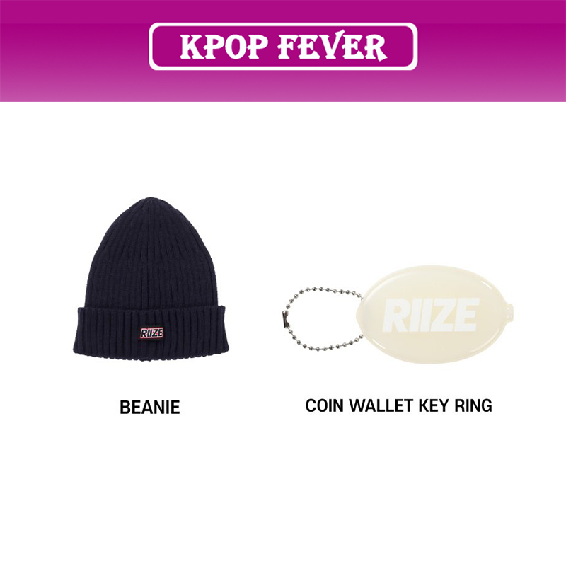 RIIZE - [ RIIZE UP ] MD (BEANIE, COIN WALLET KEY RING) | Shopee Malaysia
