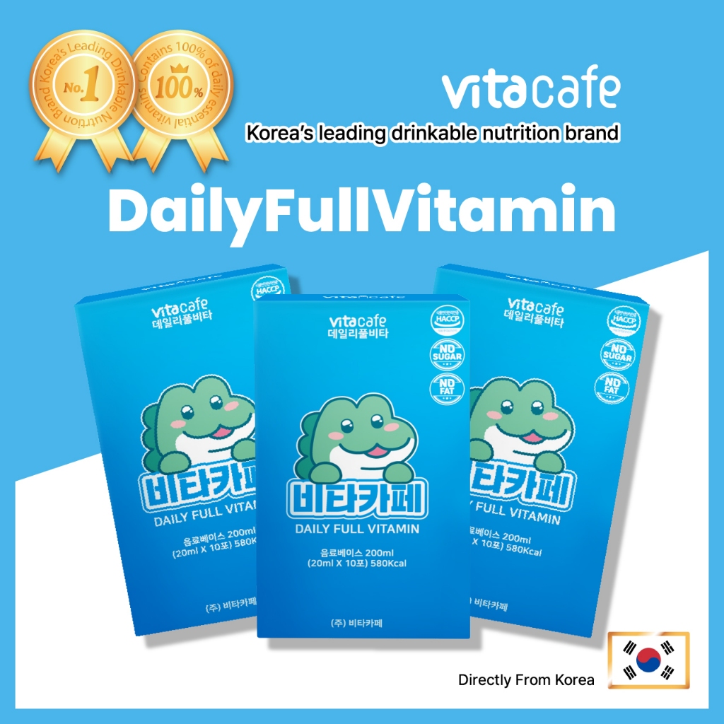VITACAFE VITAMIN STICK POUCH / (1box*10ea) DailyFullVitamin 3box set ...