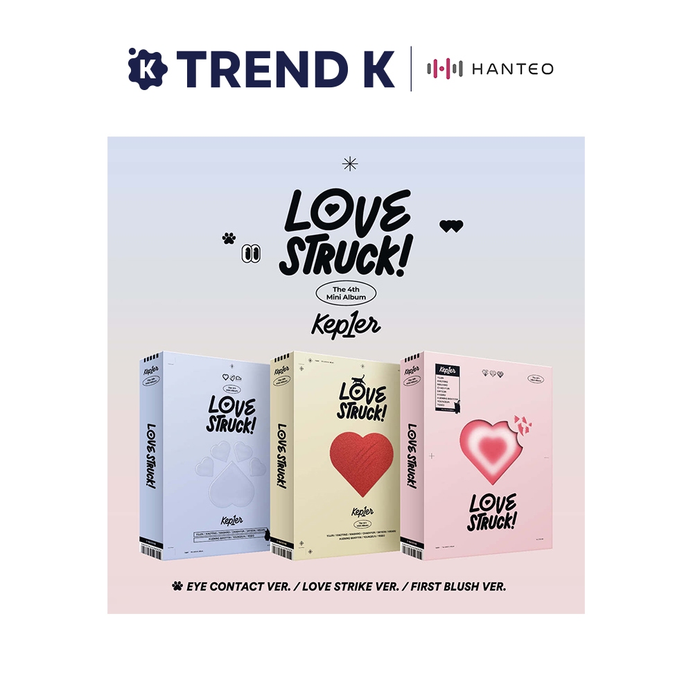 Kep1er - The 4th Mini Album [LOVESTRUCK!] | Shopee Malaysia