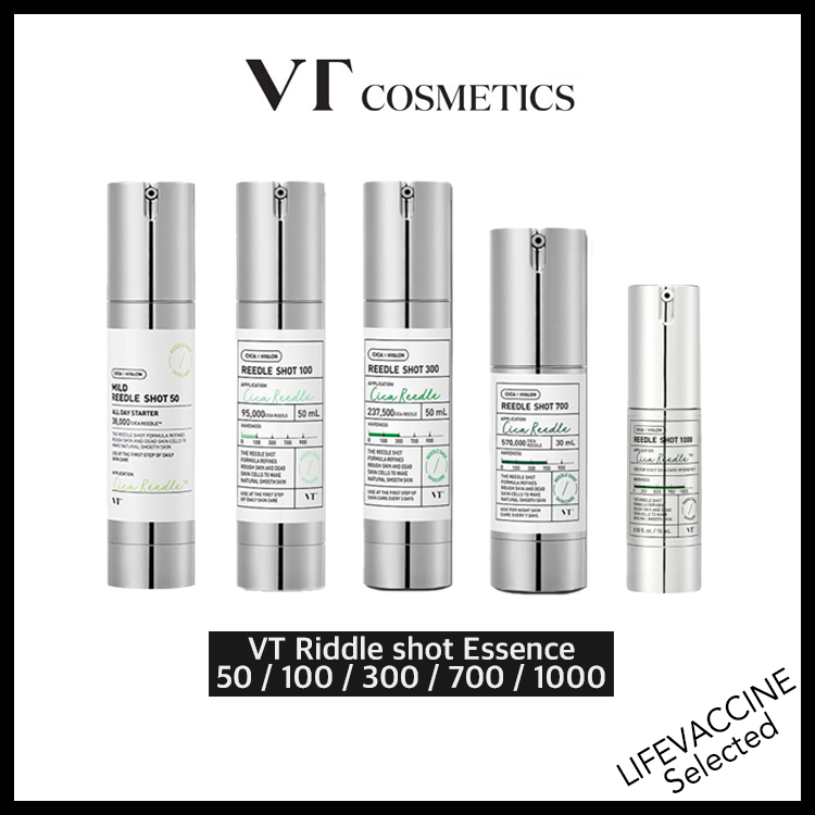 [VT Cosmetics] CICA Reedle Shot Essence 5 Types (50/100/300/700/1000) | Shopee Malaysia