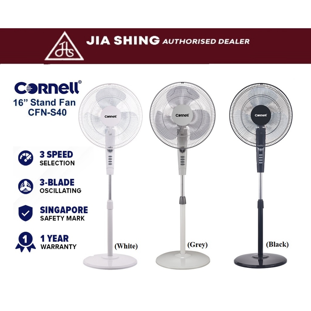 CORNELL 16" STAND FAN WITH TIMER (CFN-S40) | Shopee Malaysia