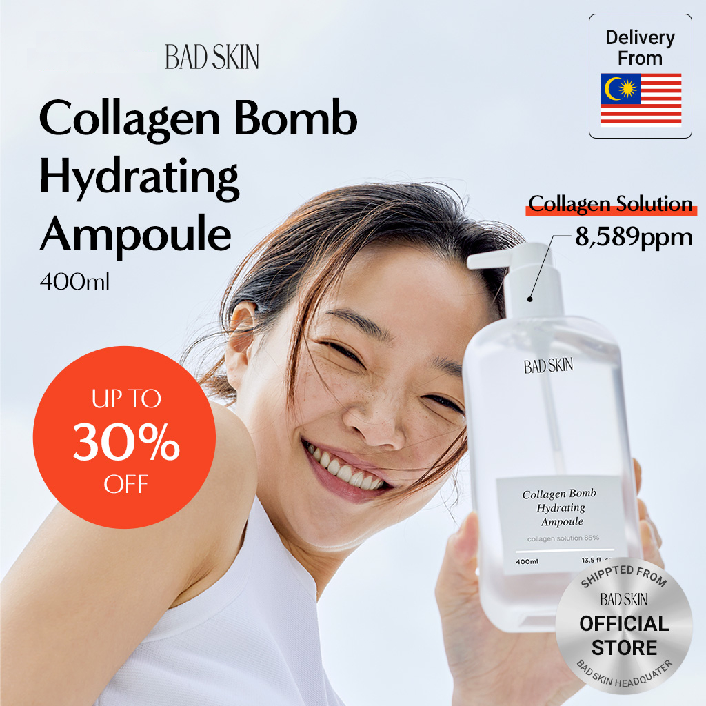 [BADSKIN KOREA Gift Event!] Collagen Bomb Hydrating Ampoule 400ml ...