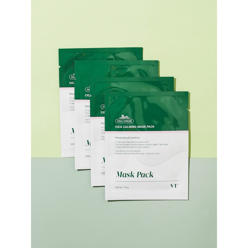 VT CICA CALMING MASK PACK 4ea | Shopee Malaysia