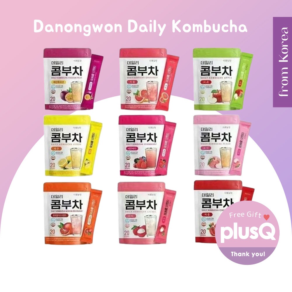 [Danongwon] Daily Kombucha 5g x 20sticks (9 Flavors) / From Korea ...