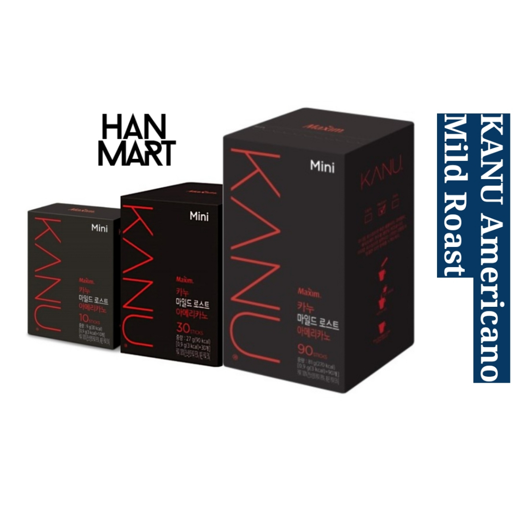 KANU Americano MINI 10T 30T 90T [Korea Coffee /Stick Coffee] | Shopee Malaysia