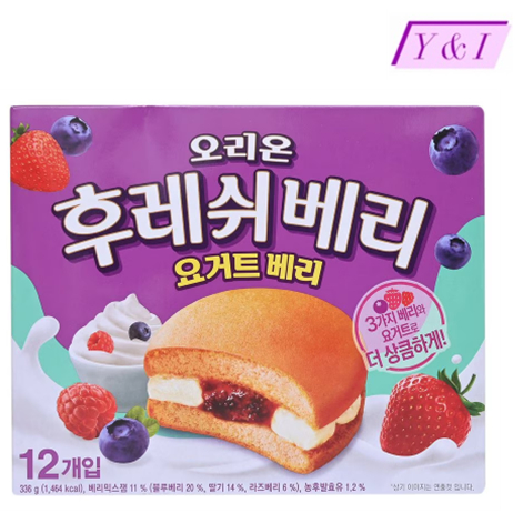 [Korean Snack] Orion Fresh Berry Yogurt berry 336g 후레쉬베리 요거트베리 | Shopee ...