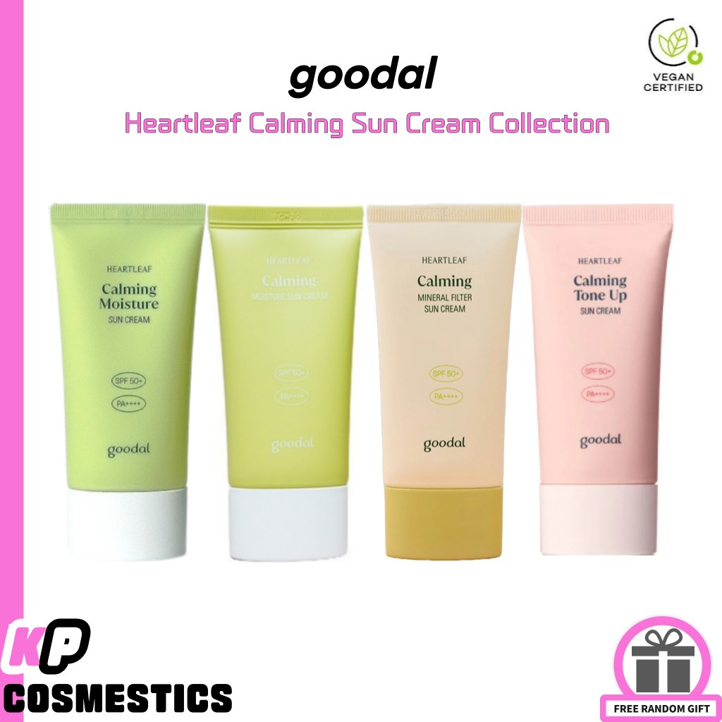 Goodal Heartleaf Calming Sun Cream 50ml Collection | Shopee Malaysia