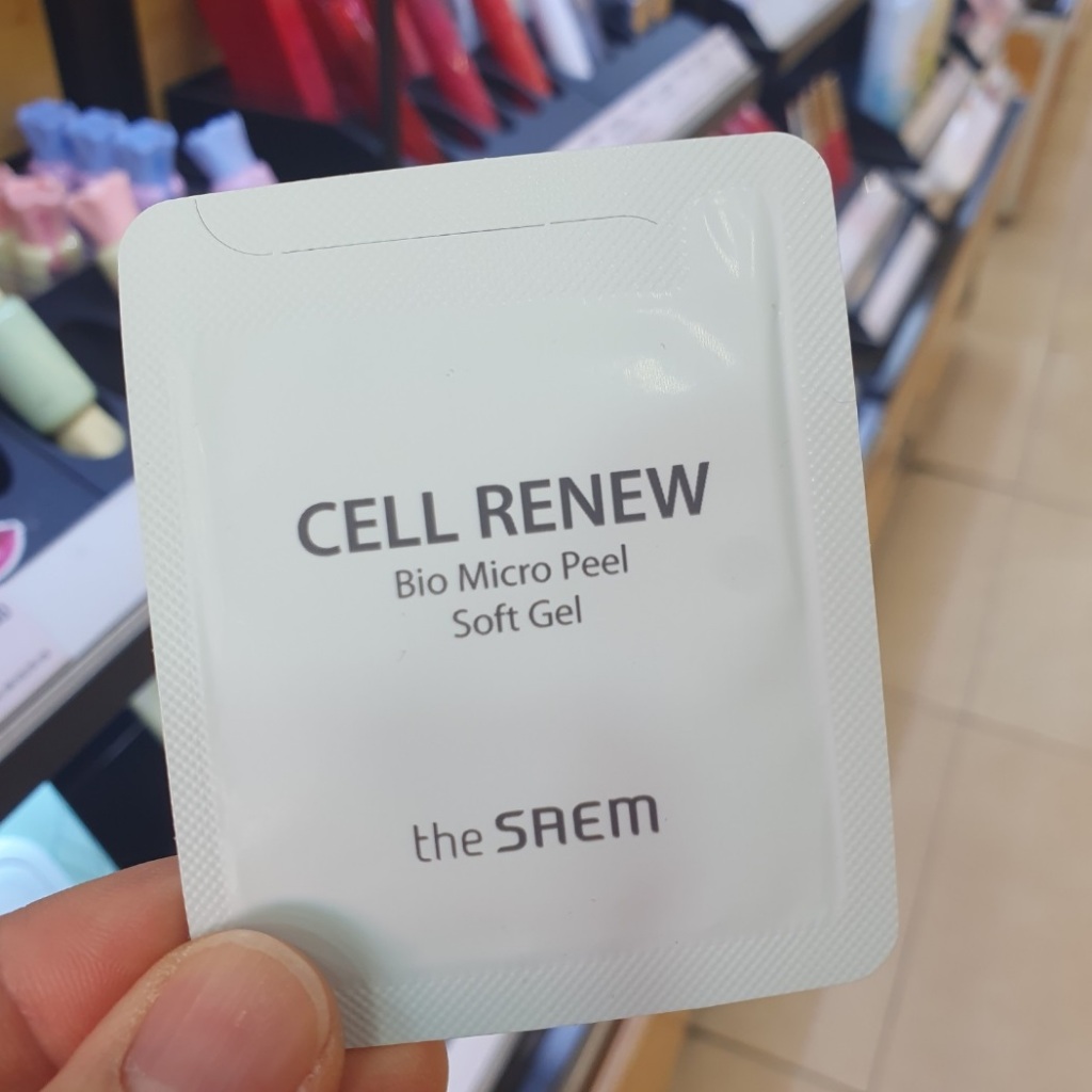 [THE SAEM] Cell Renew Bio Micro Peel Soft Gel (1.5ml x 10 PCS) | Shopee ...