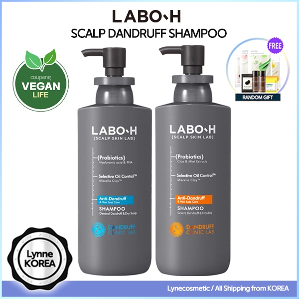 LABO-H Dandruff Clinic General Anti Dandruff Dry Dandruff Shampoo 400ml ...