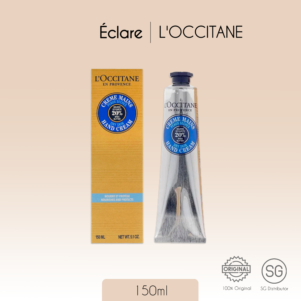 L'Occitane | Shea Butter Hand Cream 150ml | Shopee Malaysia